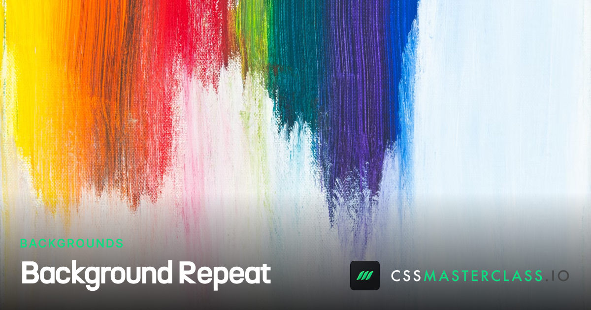 Learn Background Repeat with this Screencast - CSS Masterclass